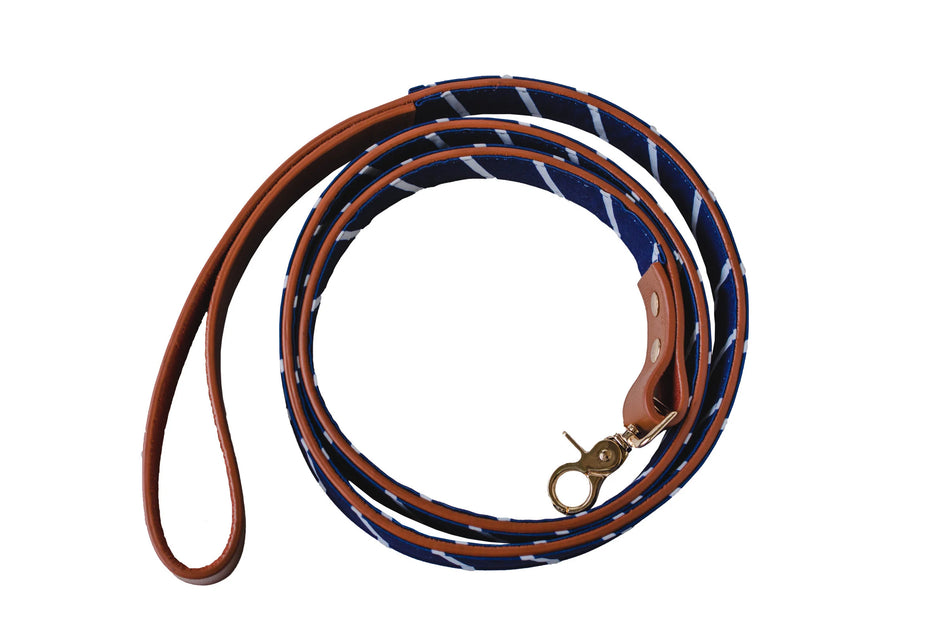 Reversible Silk and Leather Leash – Asher Riley