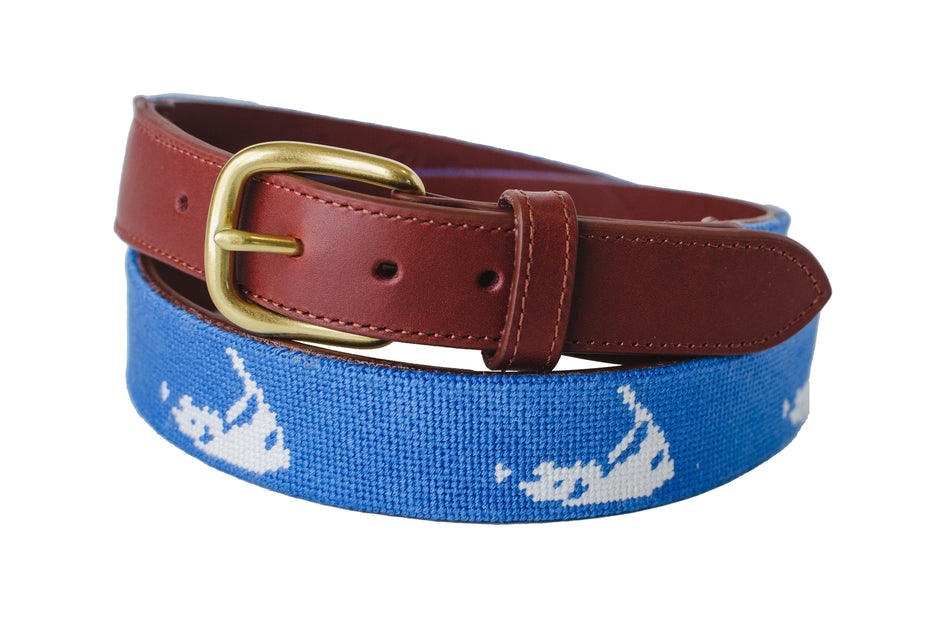 Nantucket Needlepoint Belt – Asher Riley