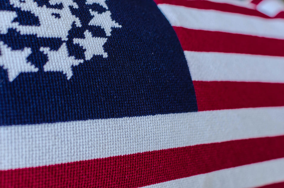 Yacht Ensign Needlepoint Pillow – Asher Riley