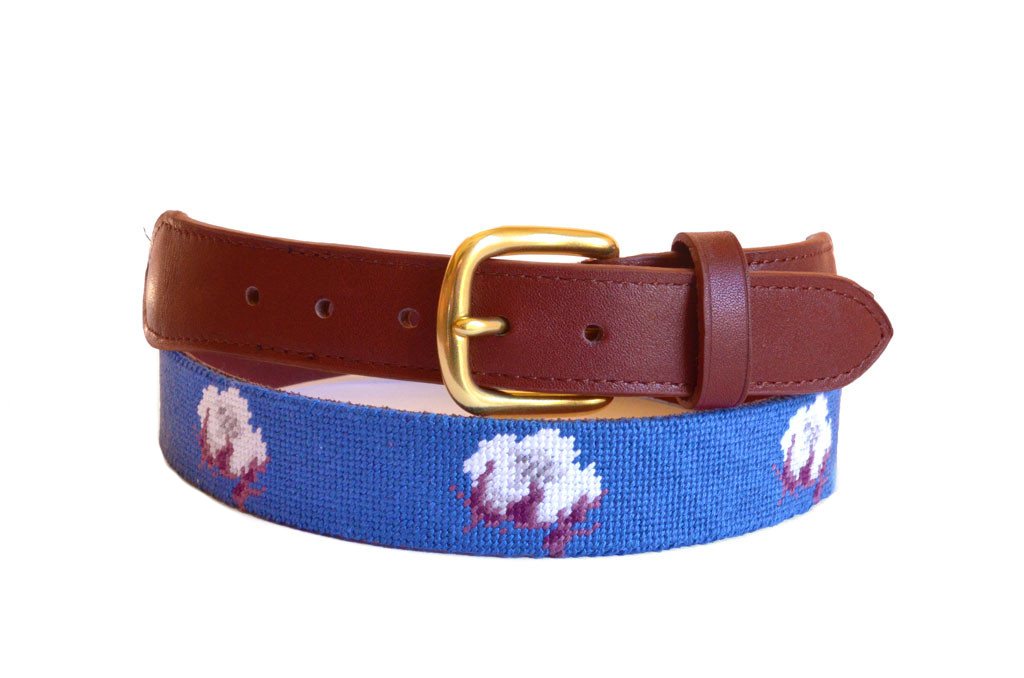 Cotton Boll Children's Needlepoint Belt™ – Asher Riley